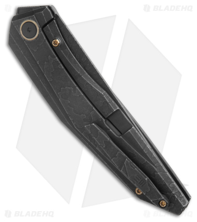 WE Knife Co. Cybernetic Knife - Etched Black Titanium | Blade HQ