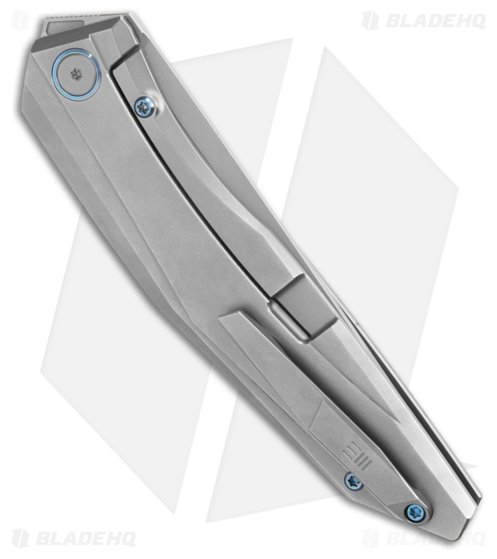 WE Knife Co. Cybernetic Knife - Blasted Titanium | Blade HQ