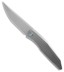WE Knife Co. Cybernetic Knife - Blasted Titanium | Blade HQ