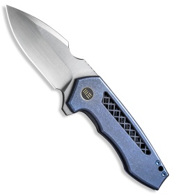 WE Knife Co. Harpen Knife Blue Titanium (Hand Satin)