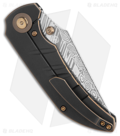 WE Knife Co. Riff-Raff Knife Black Titanium (Dam) - Blade HQ
