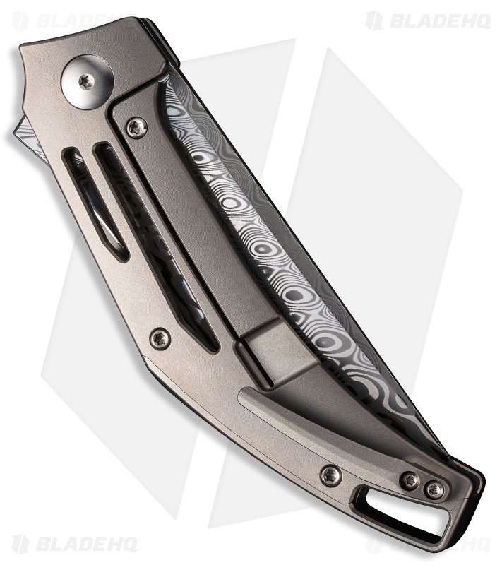 WE Knife Co. Speedliner Knife Gray TI(BW)- Blade HQ