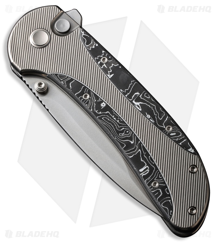 WE Knife Co. Zizzit Knife Aluminum Foil Carbon Fiber/Ti BB