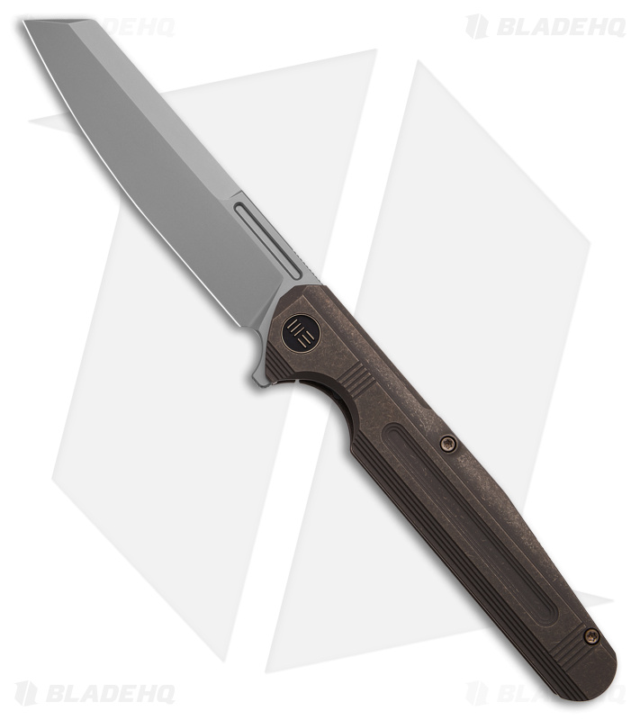 WE Knife Co. Reiver Frame Lock Bronze Ti (BB) - Blade HQ