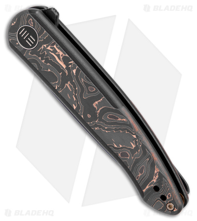 WE Knife Co. Smooth Sentinel Frame Lock Knife CF - Blade HQ