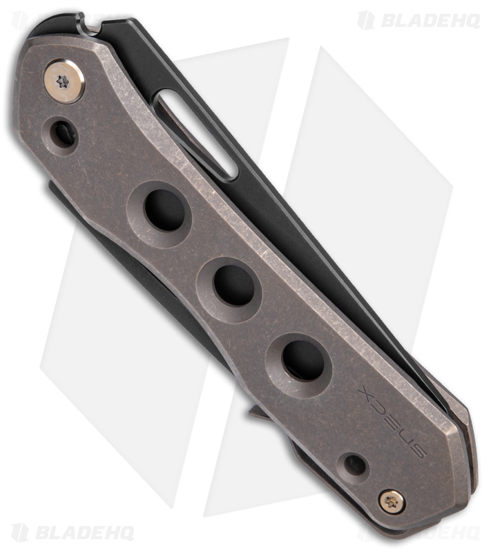 WE Knife Co. Vision R Superlock Knife Bronze Ti - Blade HQ