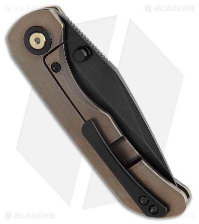 Wehr Knives Production Wolf-P Bronze Ti (BSW) - Blade HQ