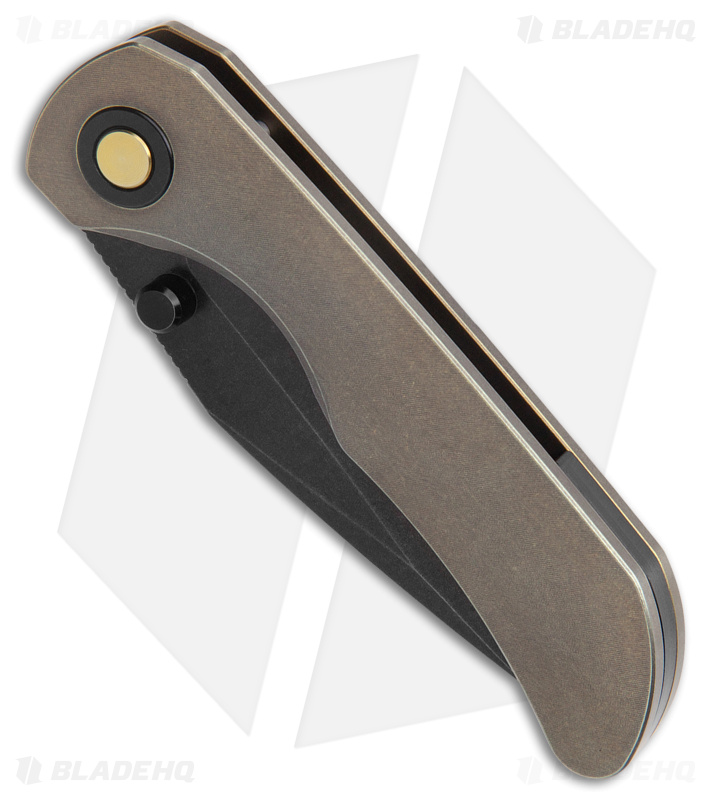 Wehr Knives Production Wolf-P Bronze Ti (BSW) - Blade HQ