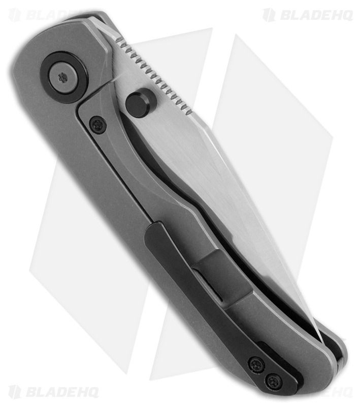 Wehr Knives Production Wolf-P Frame Ti (Satin) - Blade HQ