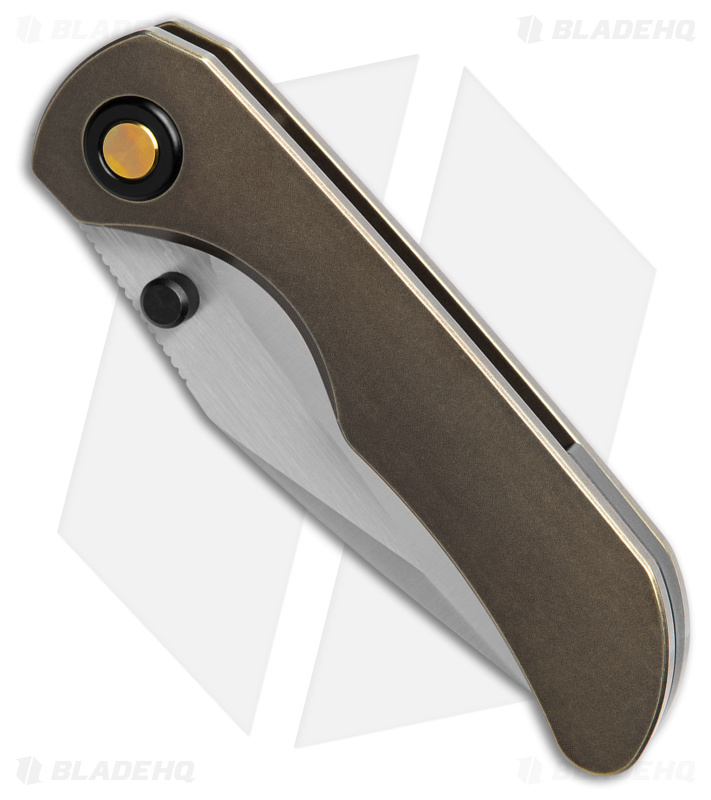 Wehr Knives Wolf-P Bronze Ti (Two-Tone) - Blade HQ