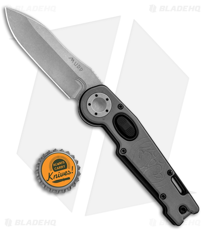 G&G Hawk MUDD Prototype | Automatic Knife | Gray G-10 | Blade HQ