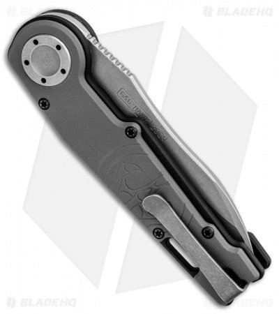 G&G Hawk MUDD Prototype | Automatic Knife | Gray G-10 | Blade HQ