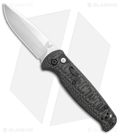 Benchmade CLA Compact Lite Auto Knife Green/Black G-10 (3.4" Satin ...