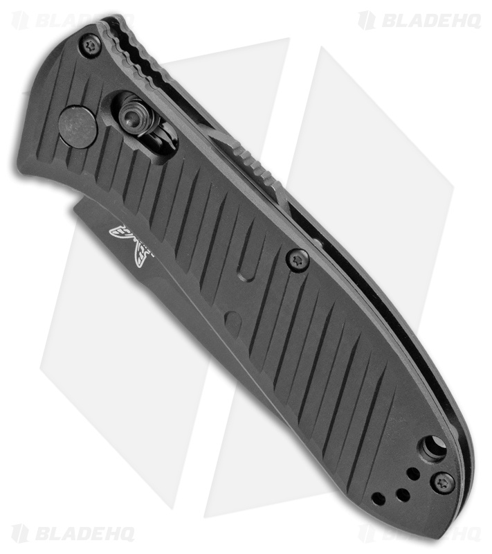 Benchmade 5750BK Mini Presidio II Automatic Knife (3.2" Black) - Blade HQ