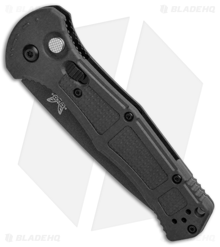 Benchmade Claymore Auto - Folding Knife | Black + Black Serr. | Blade HQ
