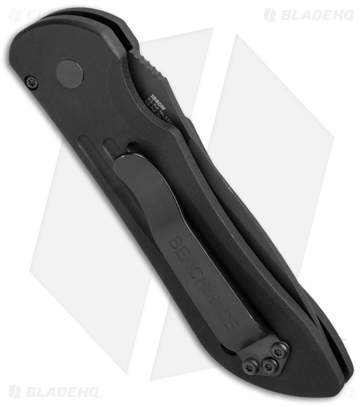 Benchmade Mini Auto-Stryker Automatic Knife (2.95" Black Serr) 9501SBK ...