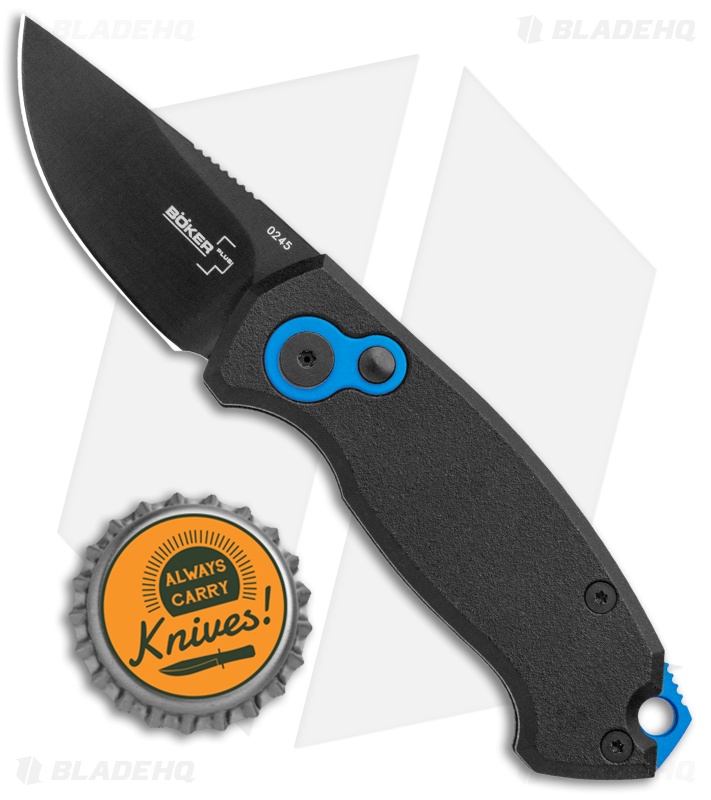Boker Vox Kompakt - CA Legal Auto Knife | Black/Black | Blade HQ