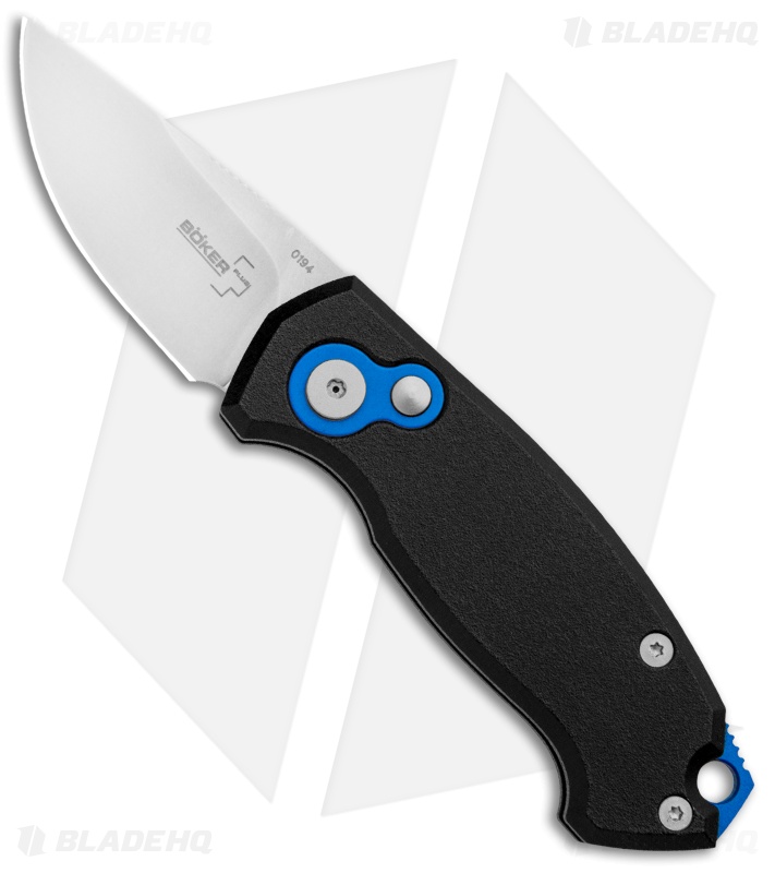 Boker Vox Kompakt - CA Legal Auto Knife | Black/SW | Blade HQ