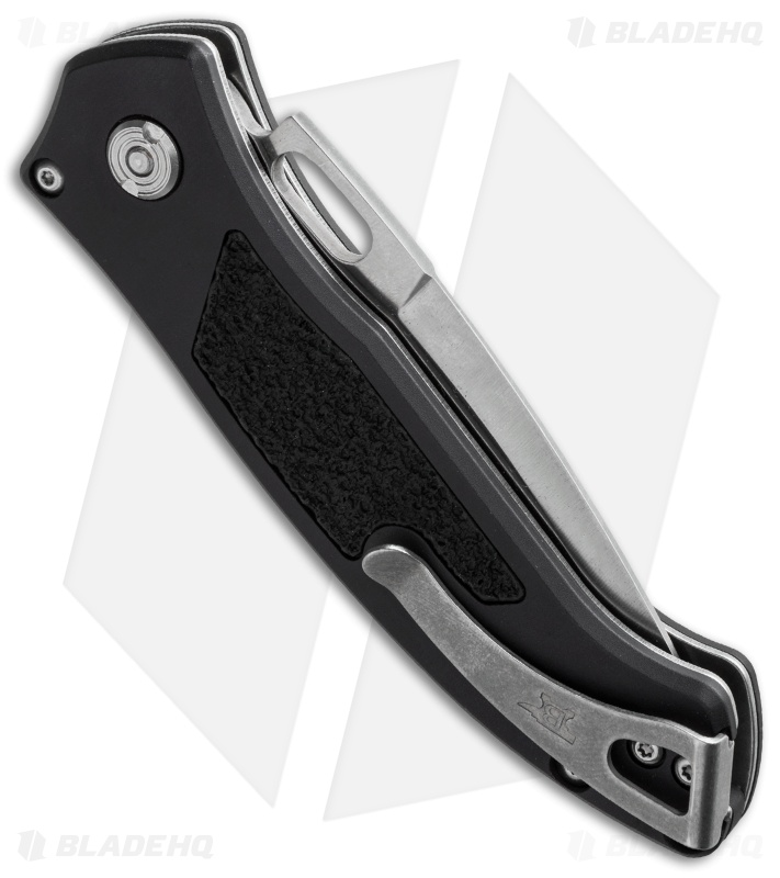 Buck Impact Automatic Knife Black (3.125" Satin) 0898BKS - Blade HQ