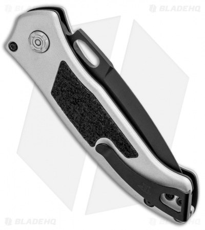 Buck Impact - Automatic Knife | Crushed Silver + Black | Blade HQ