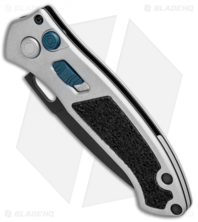 Buck Impact - Automatic Knife | Crushed Silver + Black | Blade HQ
