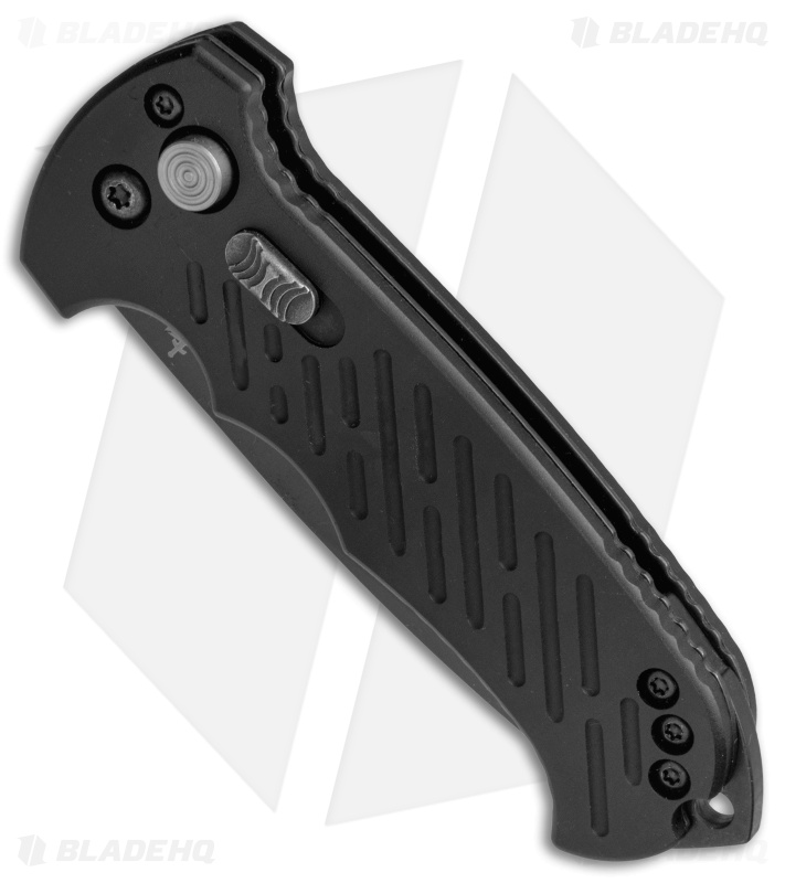 Gerber Auto 06 Automatic Knife Black Aluminum (3.6" Black) - Blade HQ