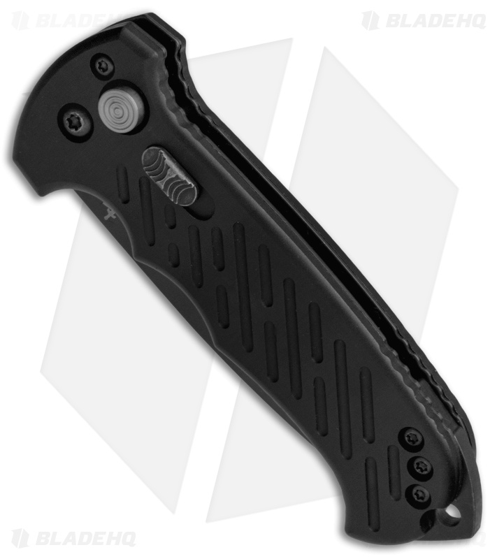 Gerber Auto 06 Tanto Automatic Knife Black Aluminum (3.7" Black) - Blade HQ