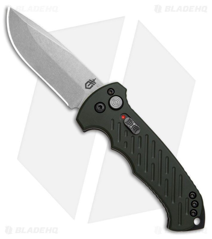 Gerber Auto 06 10th Anniversary Automatic Knife OD Green (3.6 ...