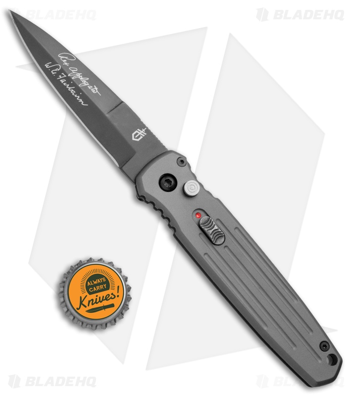 Gerber Auto Covert Automatic Knife Tactical Gray (3.8" S30V Black) 30 ...