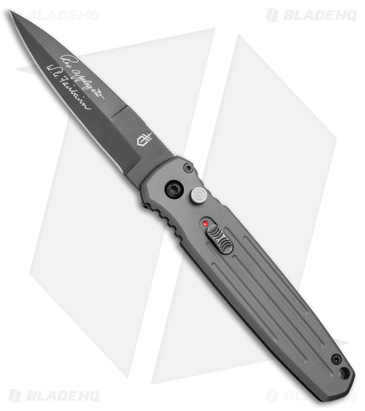 Gerber Auto Covert Automatic Knife Tactical Gray (3.8" S30V Black) 30 ...