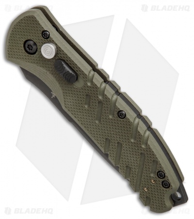 Gerber Propel Downrange Automatic Knife OD Green (3.5" Black Serr ...