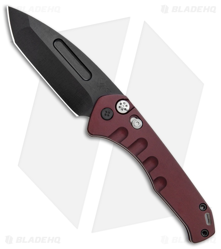 Medford Praetorian Swift Automatic Knife Tanto Red Aluminum (3.3" PVD ...