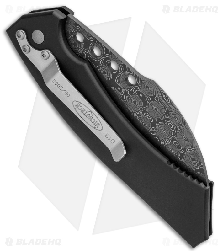 Marfione Microtech Hawk Automatic Knife (Damascus) 06/2002 #13 - Blade HQ