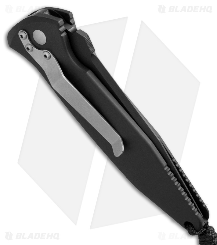 Microtech Mini Socom Automatic Knife (3.25" Black) 2/99 Rare - Blade HQ