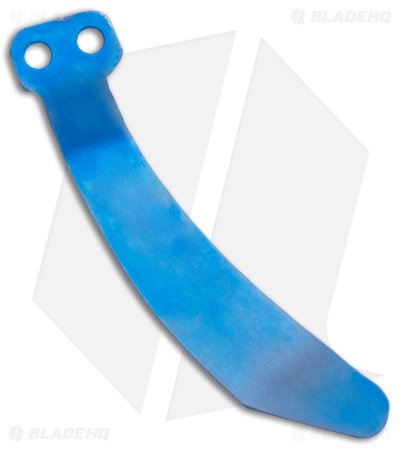 Maverick Customs | Microtech Stitch Clip | Blue Flame - Blade HQ