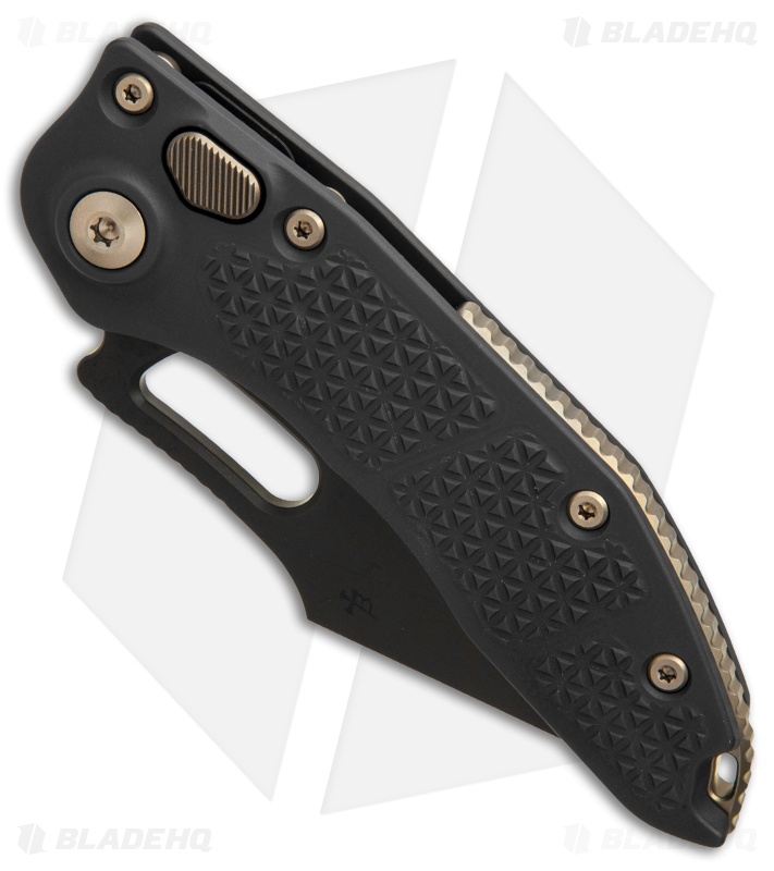Microtech Stitch Automatic Knife Black (3.75" Apocalyptic DLC Serr) 169 ...