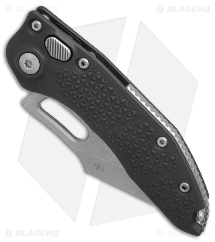 Microtech Stitch Automatic Knife Black (3.75" Apocalyptic Serr) 169 ...