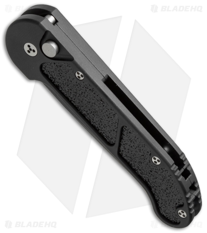 Microtech Mini UMS Automatic Knife (2.375" Black Serr) 04/2002 - Blade HQ