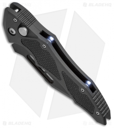 Microtech Vector Automatic Knife (3.125" Black Serr) 12/1999 - Blade HQ