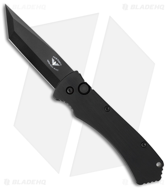 Paragon ERT Tanto Automatic Knife (3.5" DLC) - Blade HQ