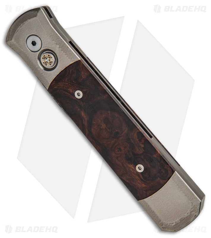 Pro-Tech Godfather Ultimate | Custom Automatic Knife | Orange Peel Ti