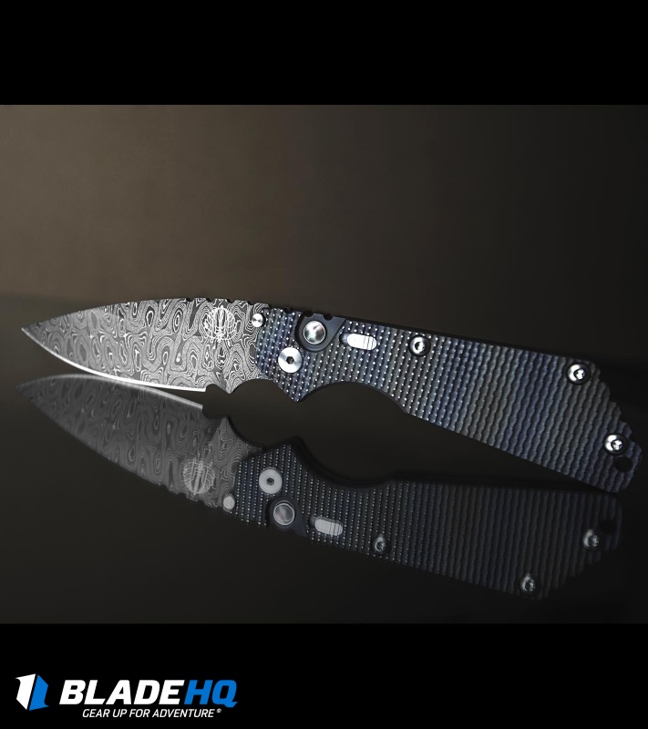 Strider + Pro-Tech Custom SnG Automatic Knife Heat Colored Ti (3.5 ...