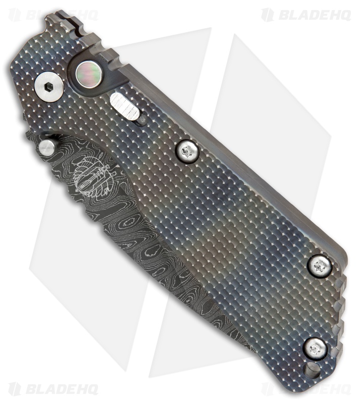 Strider + Pro-Tech Custom SnG Automatic Knife Heat Colored Ti (3.5 ...