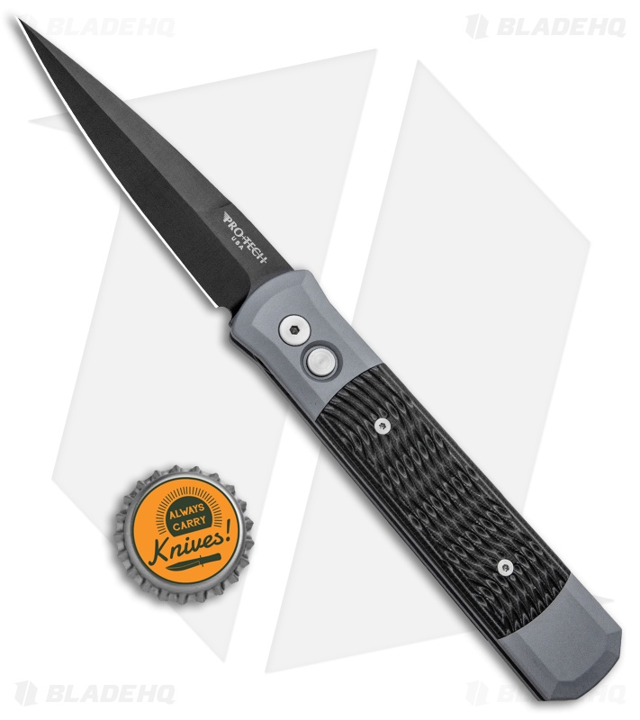Pro-Tech Godfather - Automatic Knife | Gray +Black G-10 | Blade HQ