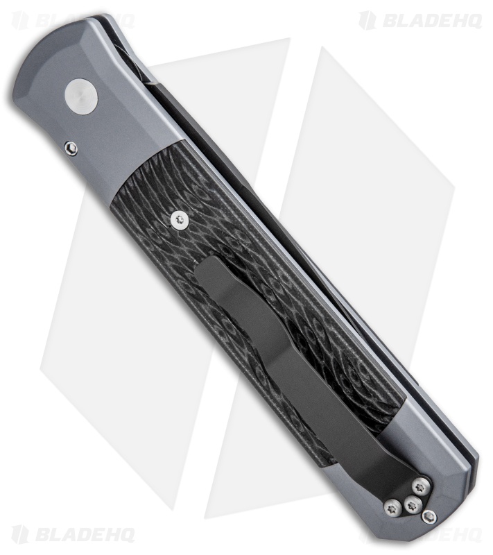 Pro-Tech Godfather - Automatic Knife | Gray +Black G-10 | Blade HQ