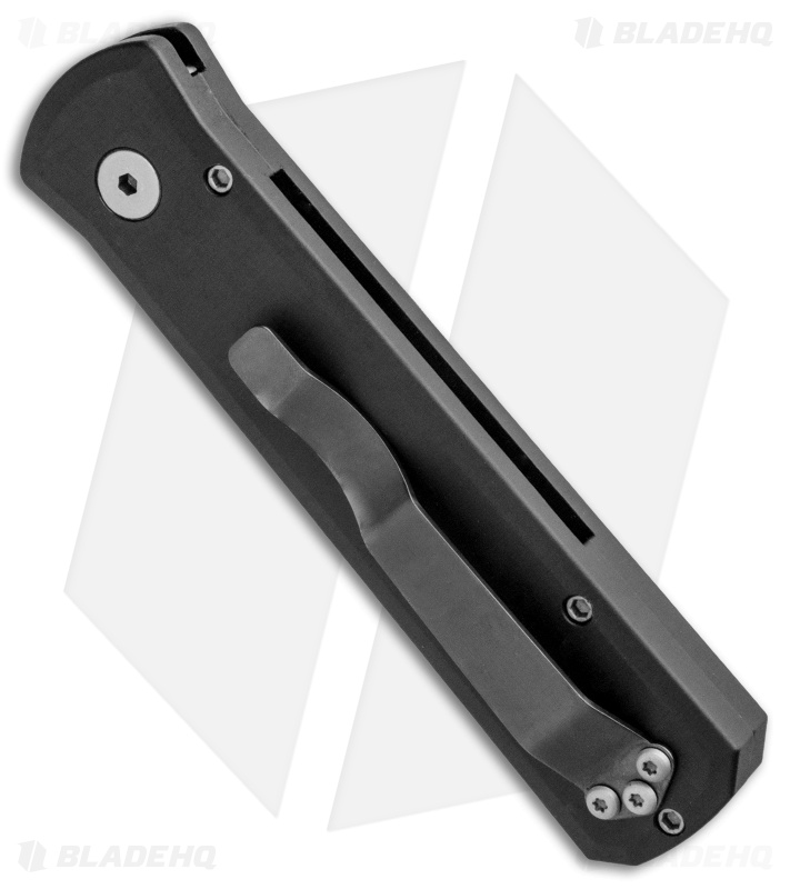 Pro-Tech Godson Left-Handed Knife - Auto Switchblade | Black | Blade HQ