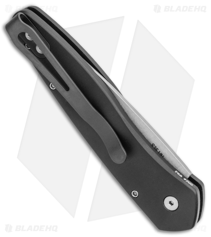 Pro-Tech Newport - Auto Switchblade Knife | Black + SW | Left Hand