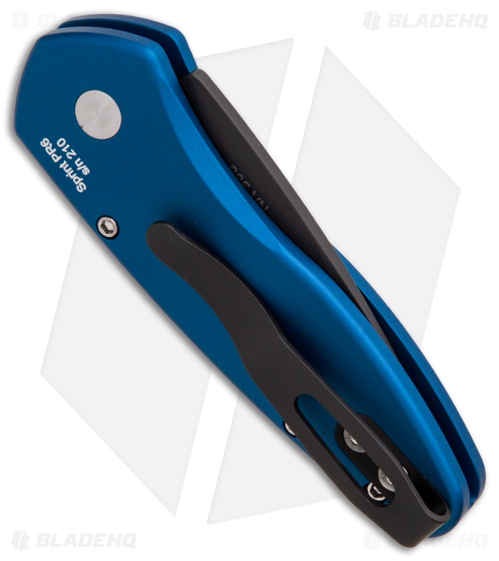 Pro-Tech Sprint Knife - Automatic Switchblade | Black + Blue | Blade HQ