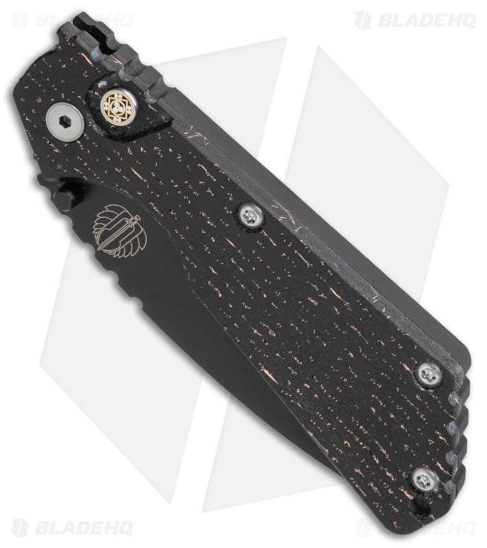 Strider + Pro-Tech Custom SnG Automatic Unique Micarta Copper Wire (3.5 ...