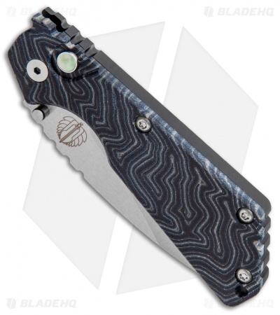 Strider + Pro-Tech Custom SnG Automatic Unique Micarta Ant Hill (3.5 ...